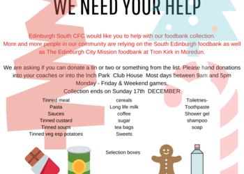Edinburgh South CFC News | My Club Hub